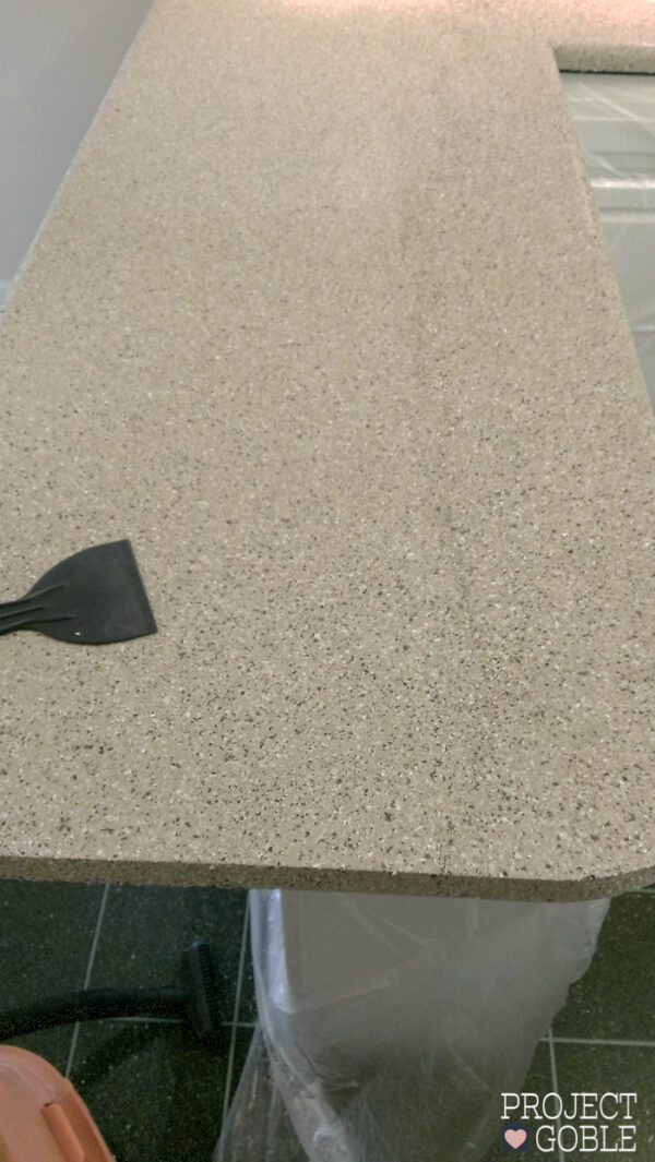 Kitchen Countertop Paint Transformation - Project Goble